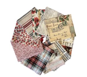 holidays past tim holtz 10 assorted fat quarter bundle precuts | fb4fqth.holidayspast