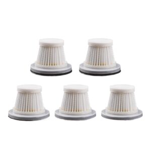 car vacuum cleaner filter cordless vacuum cleaner washable filter reusable filter element handheld vacuum cleaner accessories(filter 5pcs)