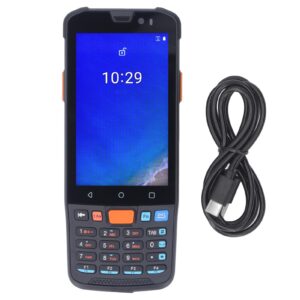 handheld data terminal mobile computer with 1d & 2d barcode scanner, android 11 barcode scanner with 5000 mah battery and 4g bluetooth (4 inch screen)