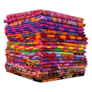 hot - august 2024 fat eighth bundle (20 pieces) by kaffe fassett collective for freespirit (kfc.hotaug24.20fe)