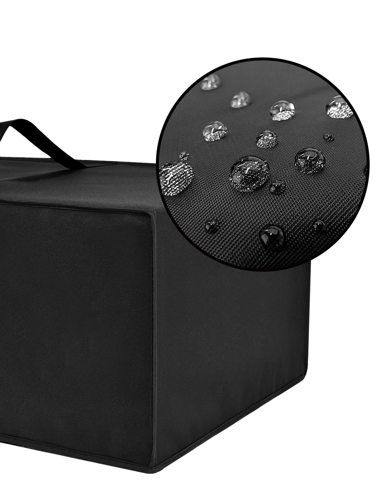 Cooker Dust Cover Heavy Duty Waterproof and Dustproof Multi-Purpose Cooker Cover Compatible with Ninja MC1001 Foodi Possible Cooker PRO 8.5-Quart Slow Cooker Oven Safe Black,19.3"Dx15"Wx9.8"H (Black)