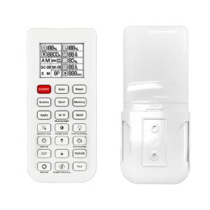 Microwave Motion Sensor and Remote Control for Hylele led Light fixtures with 3 Adjustable Wattages