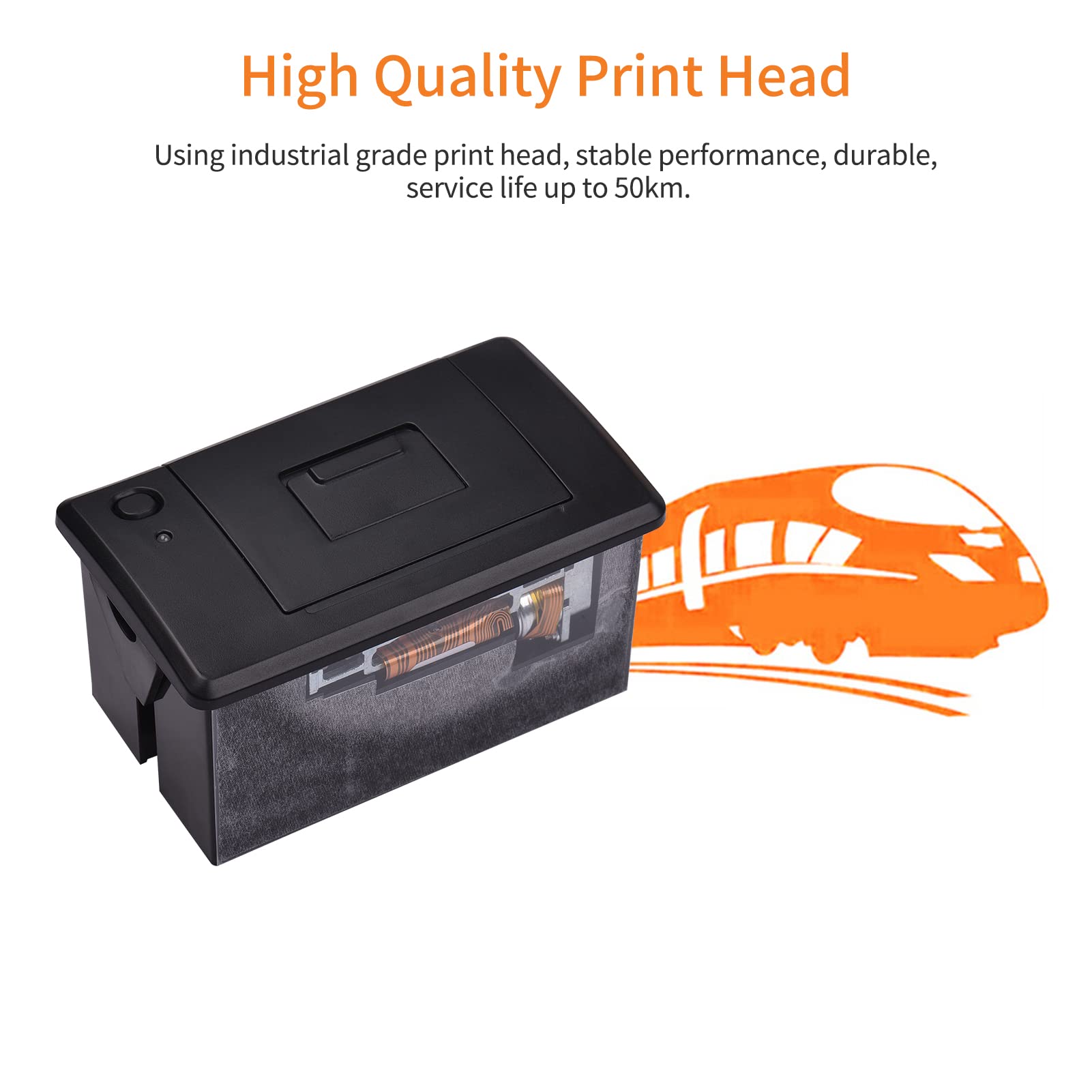 YDuupxe Mini Receipt Printer Portable 58mm Embedded Printing Module Support and Operating System