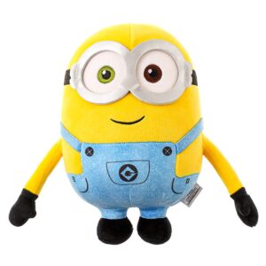 miniso 8" minions stuffed animals plush toys (bob), cute sleeping bedding stuffed animals kawaii plushies pillow for kids toddler toys boys girls