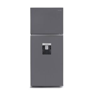 thfrione top freezer refrigerator with water dispenser, adjustable thermostat control, full size freestanding with 14.13 cu. ft. frost free fridge for garage/office/home/apartment