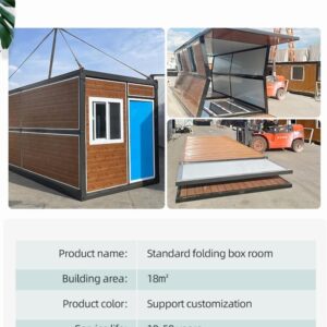 Folding House, Container House, Prefabricated House, Expandable House, Portable House, 20ft 30ft 40ft for Temporary Housing, Construction Sites, Emergency Shelters, Vacation Rentals