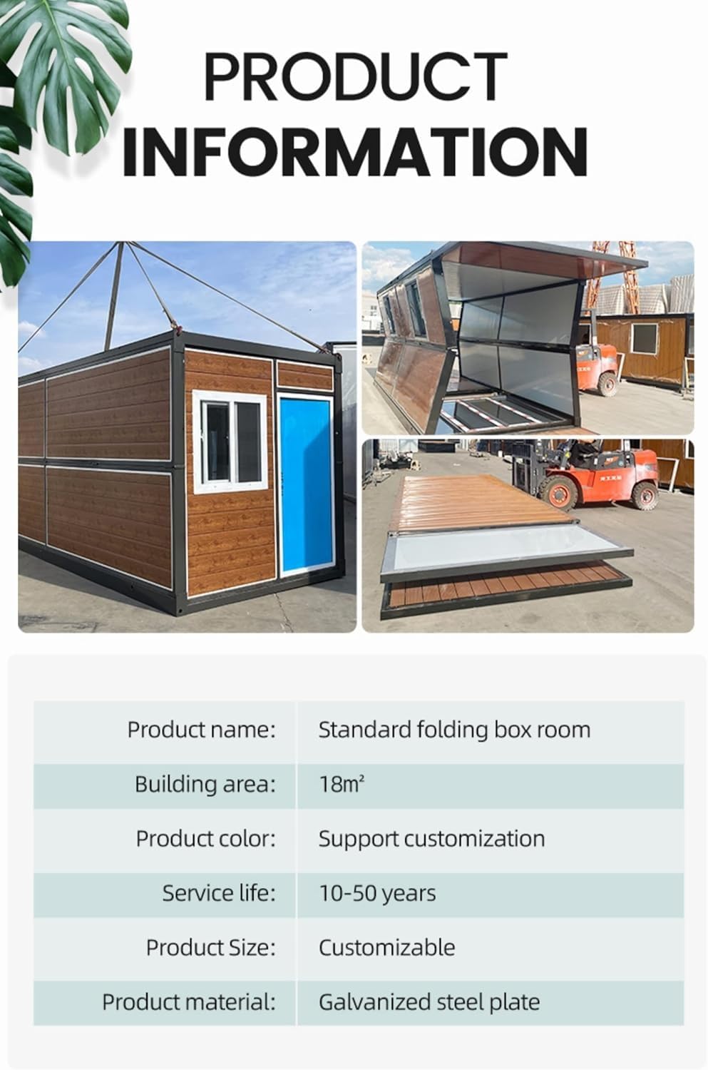 Folding House, Container House, Prefabricated House, Expandable House, Portable House, 20ft 30ft 40ft for Temporary Housing, Construction Sites, Emergency Shelters, Vacation Rentals