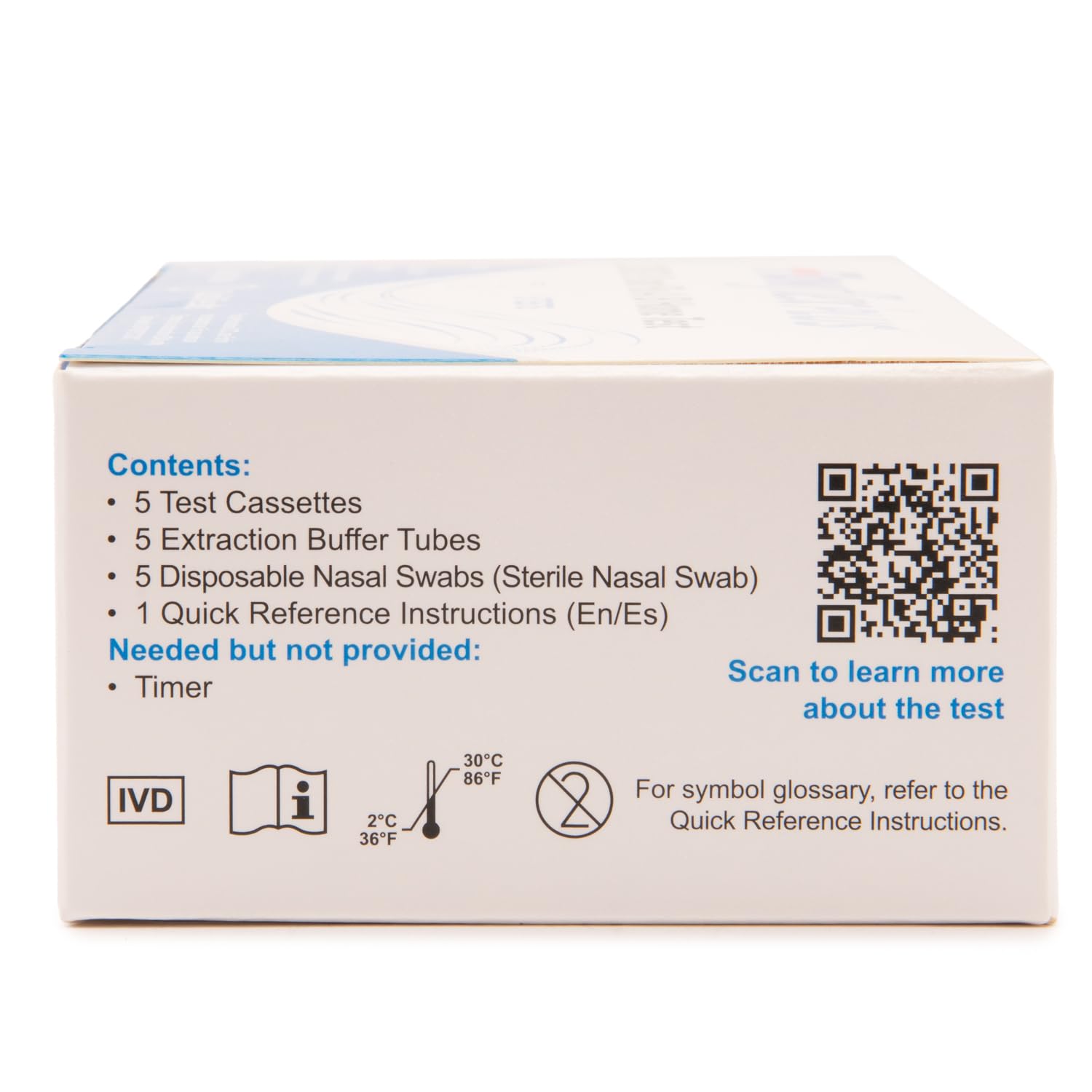 Flowflex® Plus COVID-19 and Flu A/B Home Test - (1 Package, 5 Tests) Flu A&B 3-in-1 Antigen Rapid Test, Results in 15 Minutes, FDA Authorized. Non-invasive Nasal Swab, Easy to Use with No Discomfort