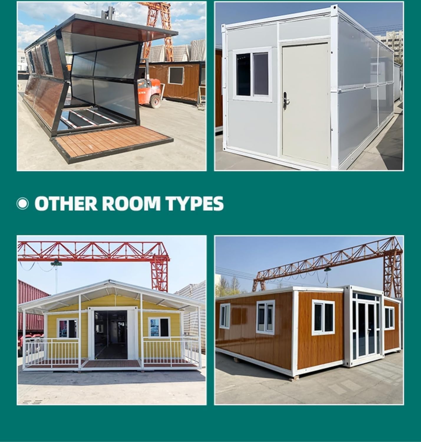 Comfortable House, Quick Assembly House, Folding Design House, Convenient House, 20ft 30ft 40ft for Garden Studios, Guest Houses, Mobile Clinics, Outdoor Events, Eco-Tourism Lodges