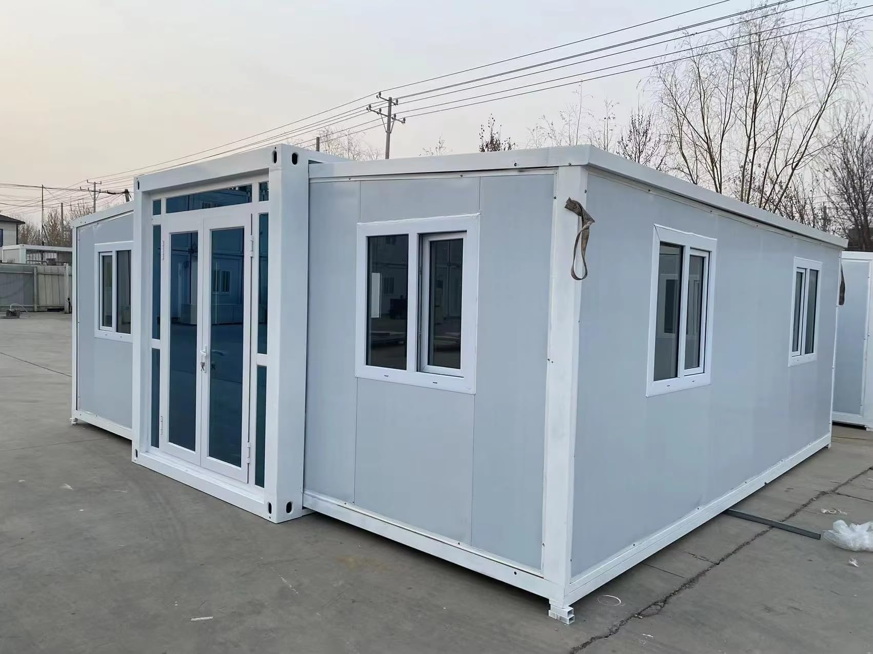 Folding House, Container House, Prefabricated House, Expandable House, Portable House, 20ft 30ft 40ft for Temporary Housing, Construction Sites, Emergency Shelters, Vacation Rentals