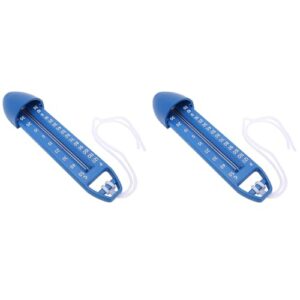 2 pcs gardening garden entertainment, swimming pool thermometer for swimming pool spa sauna hot spring