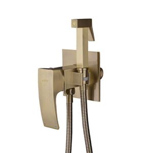 minjing bidet faucets, antique style bronze bidet shower wall mount bidet toilet hand held bidet sprayer, wc portable sprayer