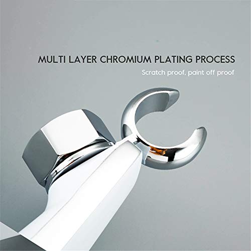 MINJING Bidet Faucets, Wall Mounted Bathroom Shower Tap Bidet Toilet Sprayer Bidet Toilet Washer Mixer Faucet