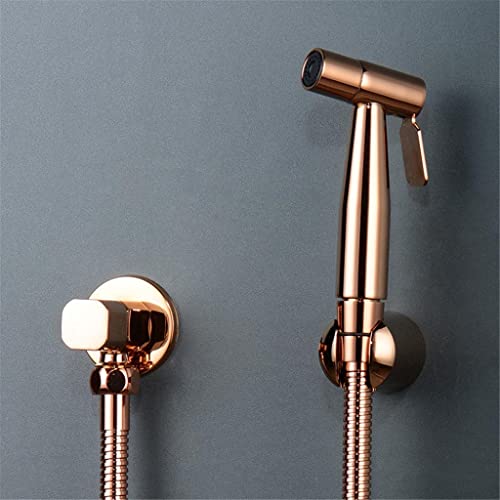 MINJING Bathroom Wall Mounted Sprayer Shower Toilet Bidet Faucet Single Hole Portable Bidets Shower