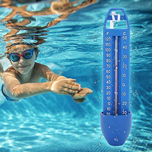 2 Pcs Gardening Garden Entertainment, Swimming Pool Thermometer for Swimming Pool Spa Sauna Hot Spring