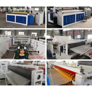 Factory Small Toilet Paper Making Machine Toilet Paper Roll Machine Toilet Paper Wrapping Machine Semi Automatic Toilet Paper Machine Production Line