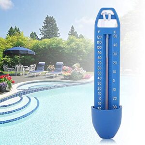 2 Pcs Gardening Garden Entertainment, Swimming Pool Thermometer for Swimming Pool Spa Sauna Hot Spring