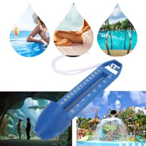 2 Pcs Gardening Garden Entertainment, Swimming Pool Thermometer for Swimming Pool Spa Sauna Hot Spring