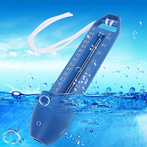 2 Pcs Gardening Garden Entertainment, Swimming Pool Thermometer for Swimming Pool Spa Sauna Hot Spring