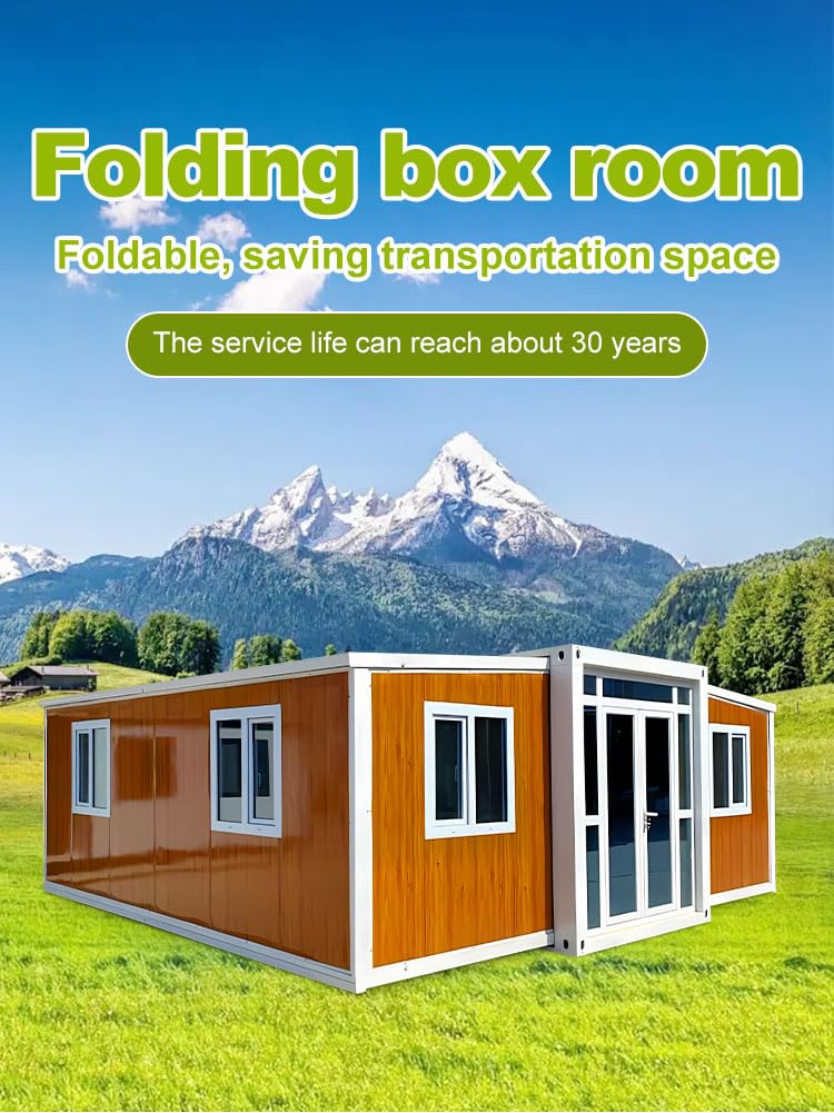 Prefabricated Micro Home, Efficient Use of Space House, Tiny House Design, 20ft 30ft 40ft for Cultural Festivals, Sporting Events, Seasonal Markets, Event Hosting, Local Fairs