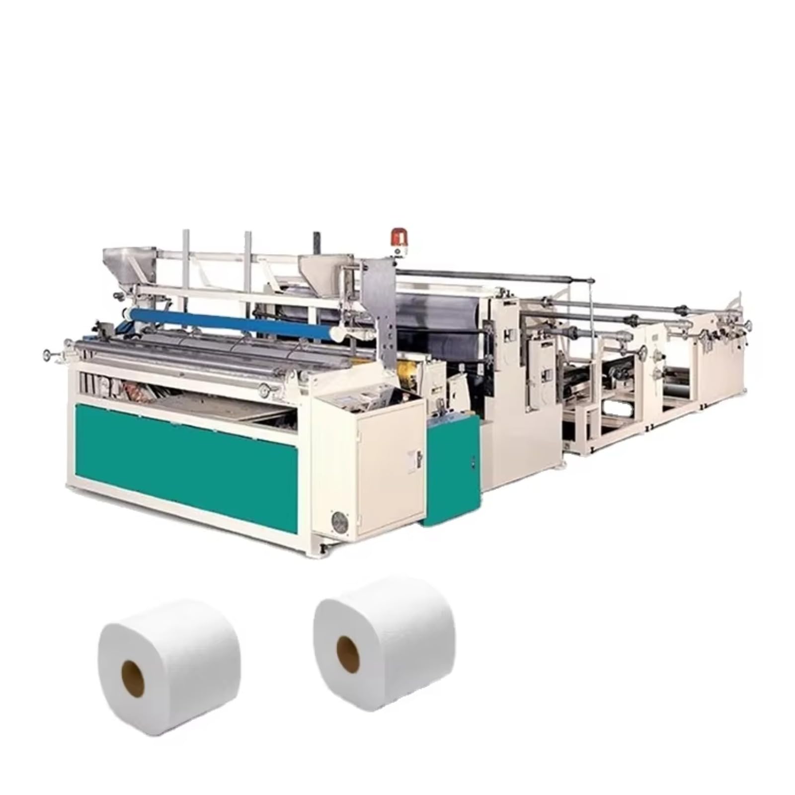 Small Toilet Tissue Paper Making Machine Automatic Paper Production Line Toilet Paper Roll Making Machine