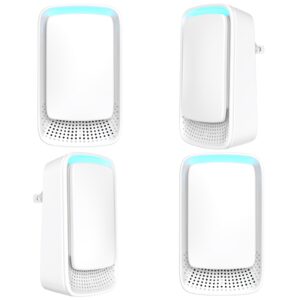 air ionizer for home 4 pack negative ion air purifier plug in air freshener for home portable filterless air cleaner for home,office bedroom,bathroom