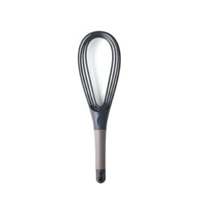 iyueac 2-in-1 whisk for stirring, collapsible balloon whisk accessories replacement. for cooking, baking, kitchen tools(gray)