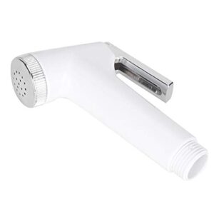 ABS Handheld Toilet Bidet Spray Shower Head for Bathroom Body, G1/2 inch Thread, PU Spring Hose, Easy Installation