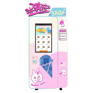 coin operated auto soft ice cream vending machine ice cream making machine