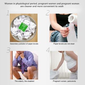 Slim Bidet Toilet Seat Attachment NonElectric Dual Nozzle SelfCleaning Feminine Butt Wash Bidet Attachment 7/8 Inch Tee