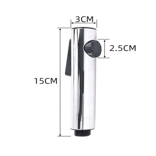 NDNCZDHC G1/2 Bidet Sprayer Head Small Hole ABS Bidet Sprayer for Toilet, Handheld Pressurized Toilet Sprayer for Bathroom