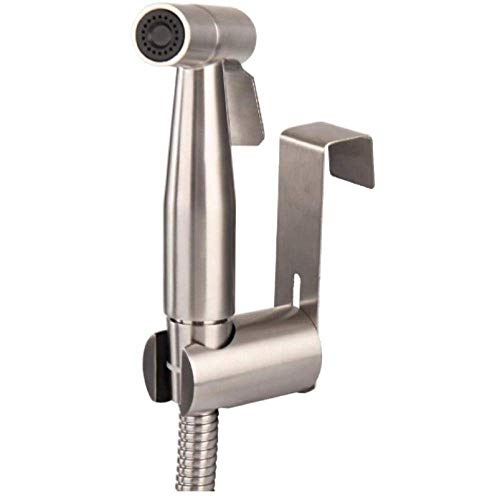 MINJING Bidet Shower Bidet Sprayer - Stainless Steel Women's wash Device Booster Nozzle Toilet Spray Gun Set Shower Washer Showerheads