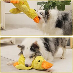 bokando Noovelo-Noovelo Calming Duck Toy, Calming Duck Dog Toy, Calming Duck Dog Toy Bright Yellow, Calming Duck Toy for Dogs, Best Friends Calming Duck Toy, Mellow Dog Calming Duck (Yellow+Yellow)