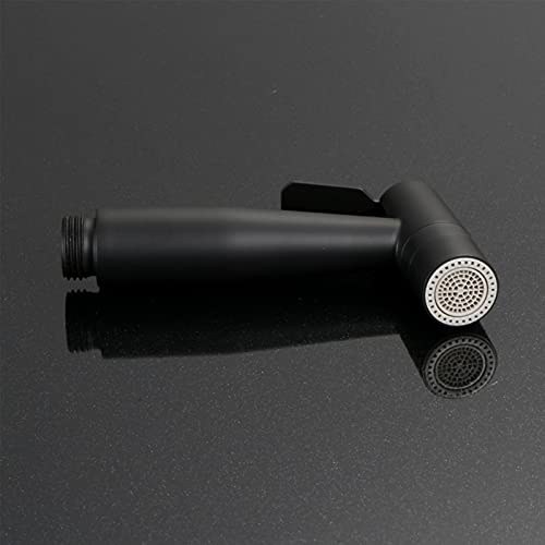 MINJING Bidet Sprayer for Toilet, Hand Held Bidet Sprayer Matte Black, Bidet Toilet Sprayer Kit, Baby Cloth Diaper Sprayer for Toilet Cleaning, Bathing Pets, Washing Car