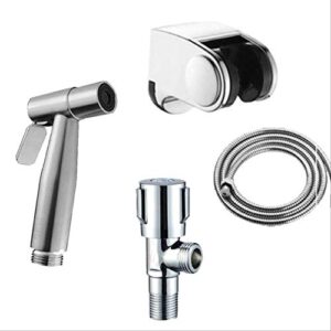 minjing toilet stool bidet faucet sprayer hand held toilet spray bidet t valve bathroom self cleaning washing floor v bidet on stool