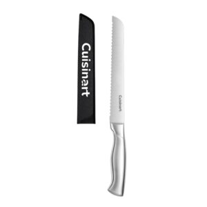 cuisinart 8" stainless steel bread knife with blade guard