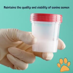 Canīnus-EXT™ Chilled RTU Extender 10X – Long Term Canine Semen 20ML - Dairy & Animal Protein-Free, Protects Dog Sperm During Shipping or Storage, No Mixing Required - Hoëk Labs