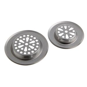 Stainless Steel Mesh Sink Strainer Kitchen Bath Hair Catcher Trap Drain Filter