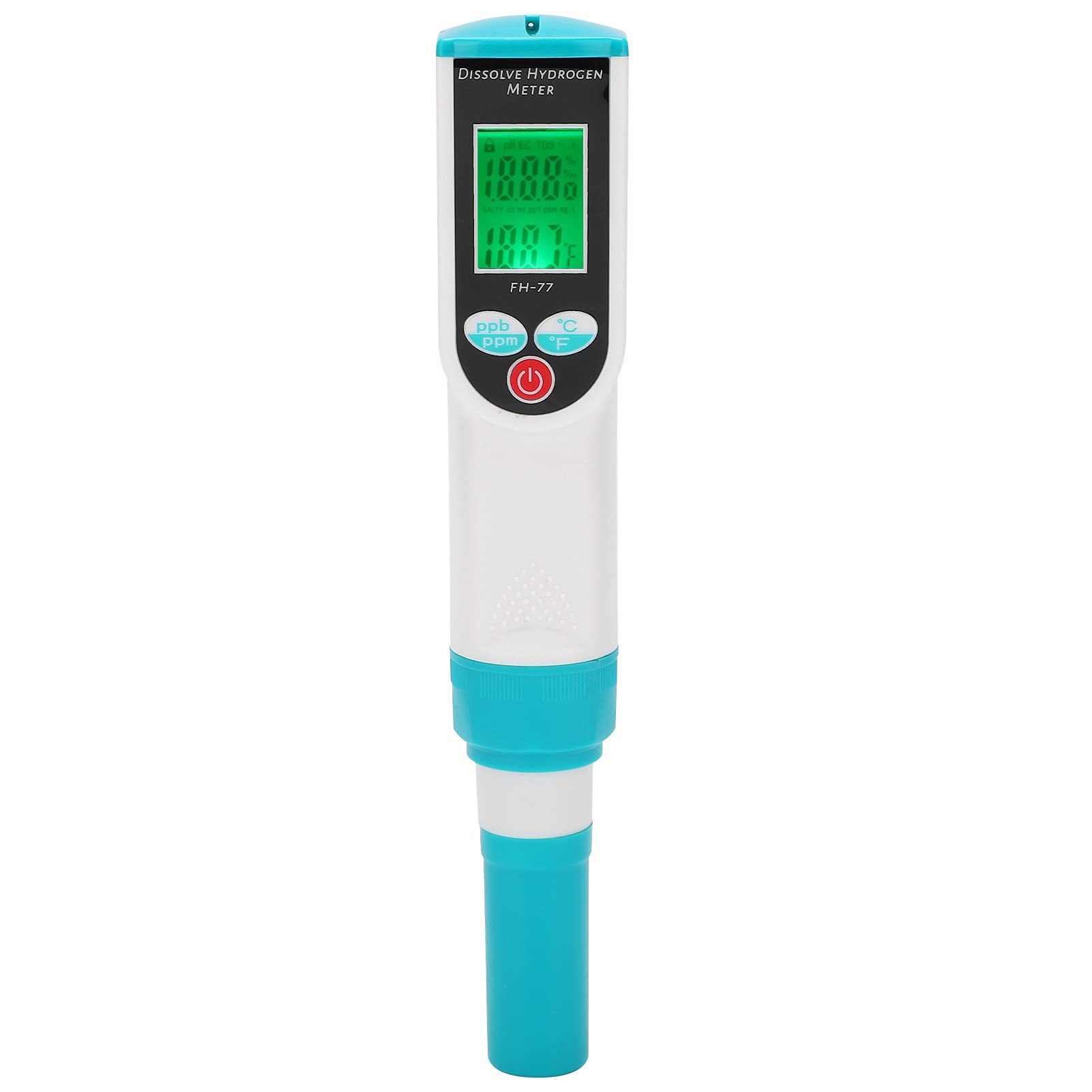 Hydrogen Tester FH-77 High Accuracy Water Tester Portable Hydrogen Rich Tester Pen for Aquarium and Lab