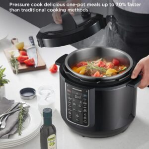 Midea 12-in-1 Electric Pressure Cooker, 8 Quarts, 12 Presets, Multi-Functional Programmable Slow Cooker, Rice Cooker, Steamer, Sauté Pan, Yogurt Maker, and More, Stainless Steel