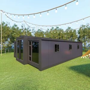 40ft Expandable Container House Expandable Residential Container House Container House 3 bedrooms Mobile Home