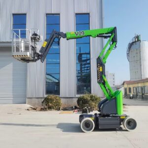 hydraulic crank arm aerial work platform arm elevation pillow scissor lift elevating platform forklift platform