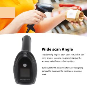 Bar Code Scanners, Barcode Scanner Wired Handheld Scanner Qr Code Scanner USB 2.4G Handheld 1D 2D QR Barcode Scanner for Store Supermarket Warehouse