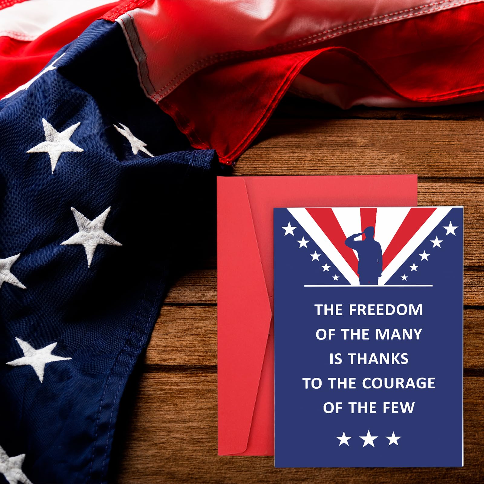 Thank You for Your Service Card Veterans Day Gift Bulk Veteran Gifts for Coast Guard Military Retirement Gifts Appreciation Thank You Card for Army Marines Navy BCT AIT Christmas Thanksgiving Day Gift 1Pcs