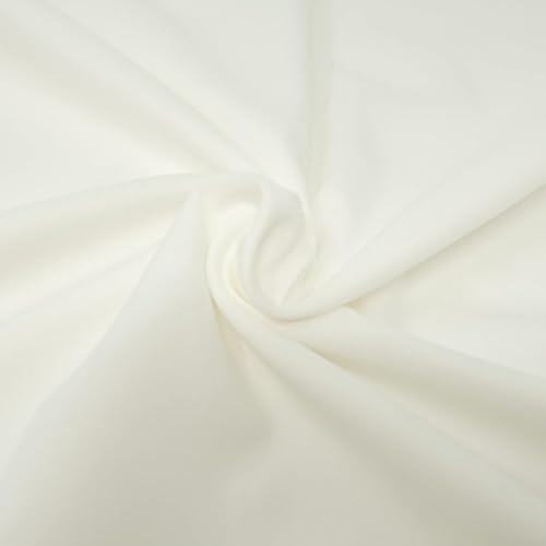 Roc-Lon 100% Cotton, 108" Wide, Quilt Backing, Solid, White Cut by The Yard