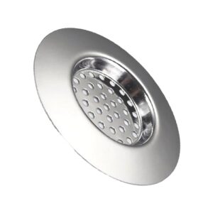 Sink Drain Strainer, 3 Inch Diameter Stainless Steel Clog Prevention Easy to Clean Bathroom Sink Stopper Filter, Multifunctional Kitchen Sink Drain Strainer for Bathtub