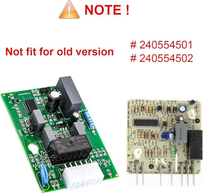 5303918476,241508001 Refrigerator Defrost Control Board compatible for Frigidaire,Electrolux Defrost Time Board PS2582247, AP4909015, 1614983, 5303918302, 5304429380