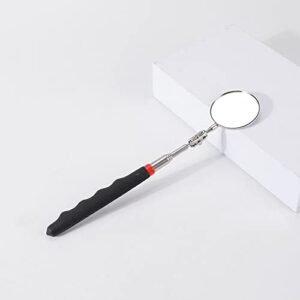 QIXIAMO Pocket Magnifying Glass 15X Keychain Pocket Magnifier Portable Foldable Glass for Reading Maps Labels Present