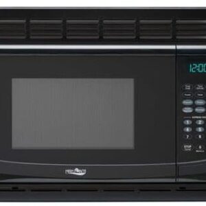 RV Black Microwave Oven with Turntable - 1.0 Cu. Ft. Capacity | Includes Trim Kit for Easy Installation & Stylish Finish