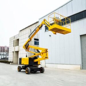 High Security China Boom Lift articulating manlift Small Boom Lifts Used Boom Lift